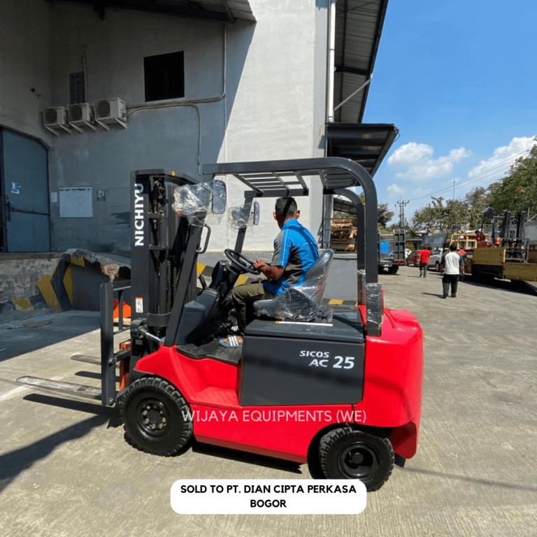Nichiyu Electric Forklift Truck | WE Forklift