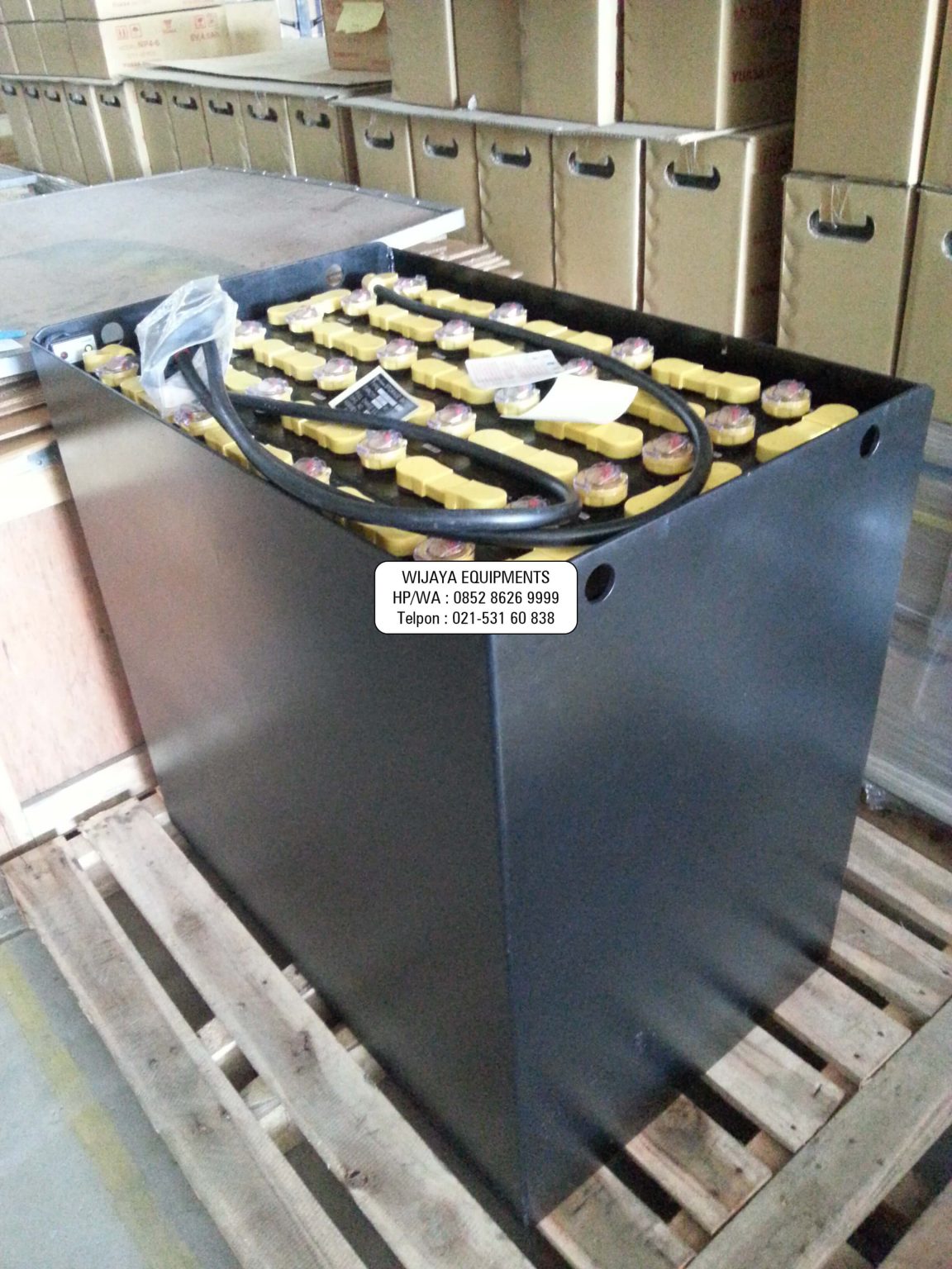 Jual Battery Forklift GS Yuasa di Sidoarjo | Wijaya Equipments