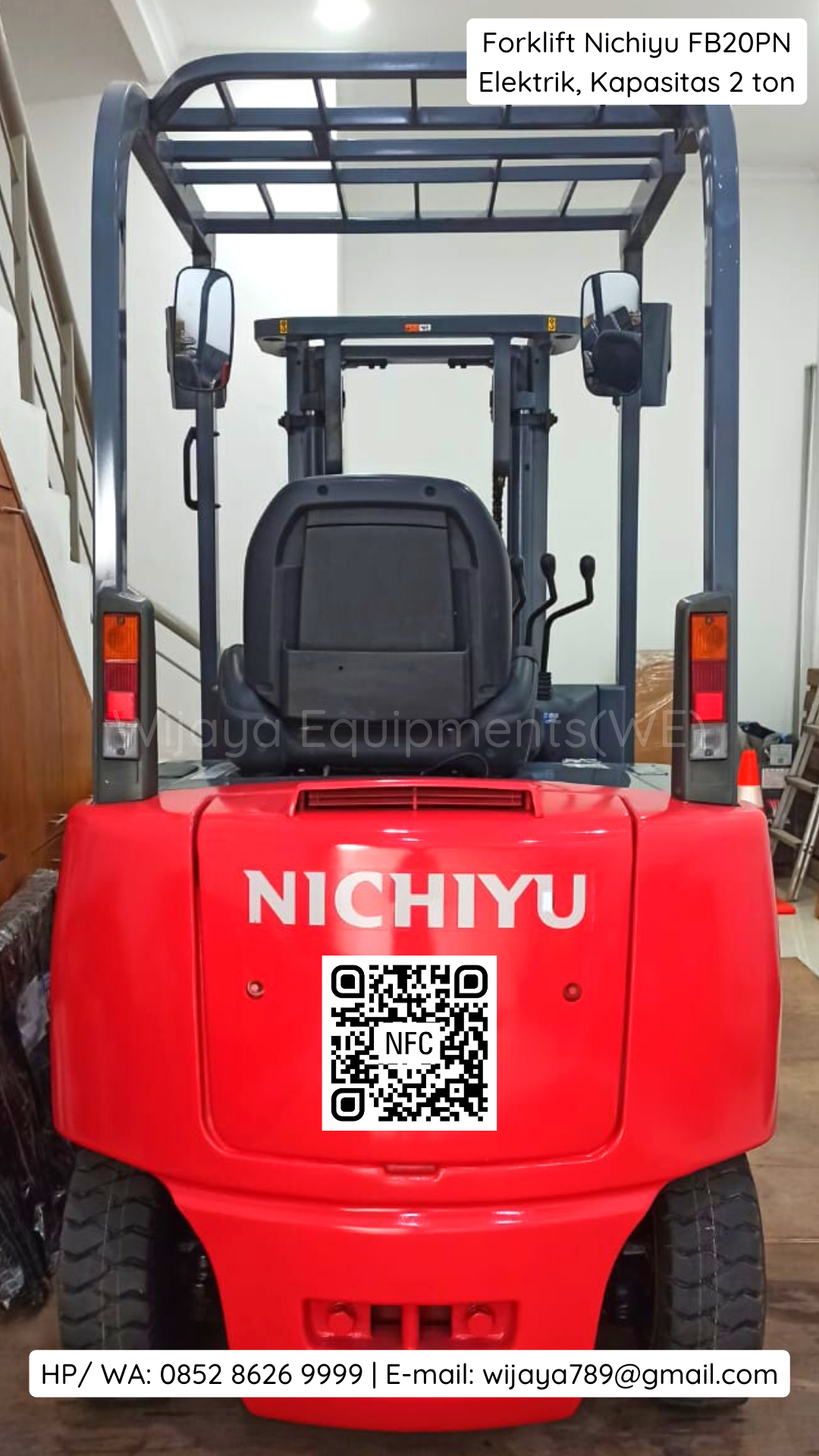 Pusat Jual Forklift Nichiyu Harga Promo Wijaya Equipments(WE).